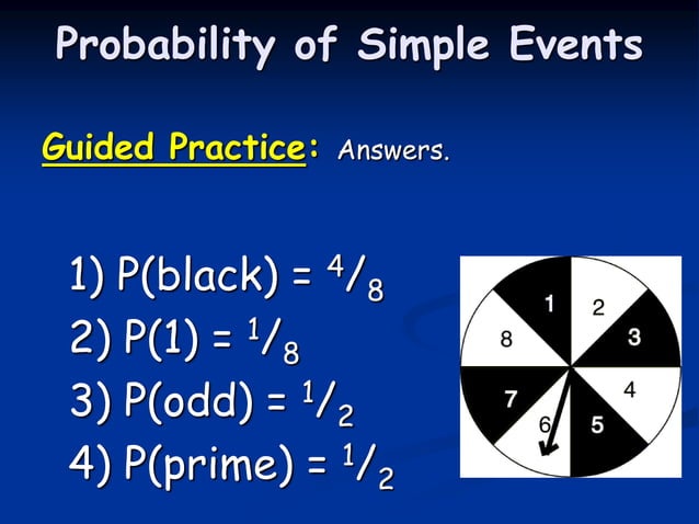 01_Probability of Simple Events.ppt