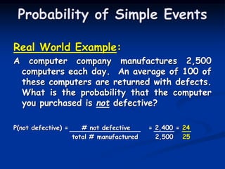 01_Probability of Simple Events.ppt
