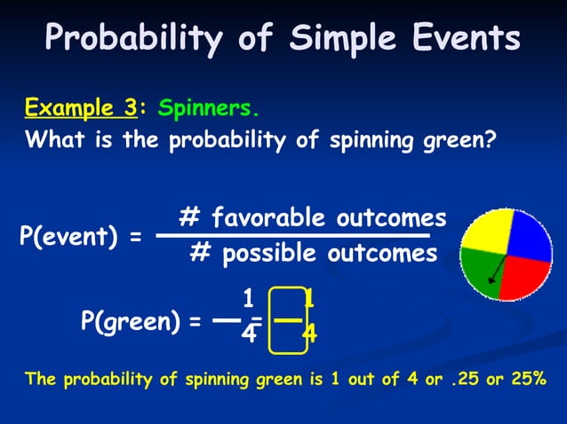01_Probability of Simple Events.pptx math 10 | PPTX