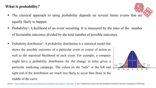 Probability theory in business management | PPTX