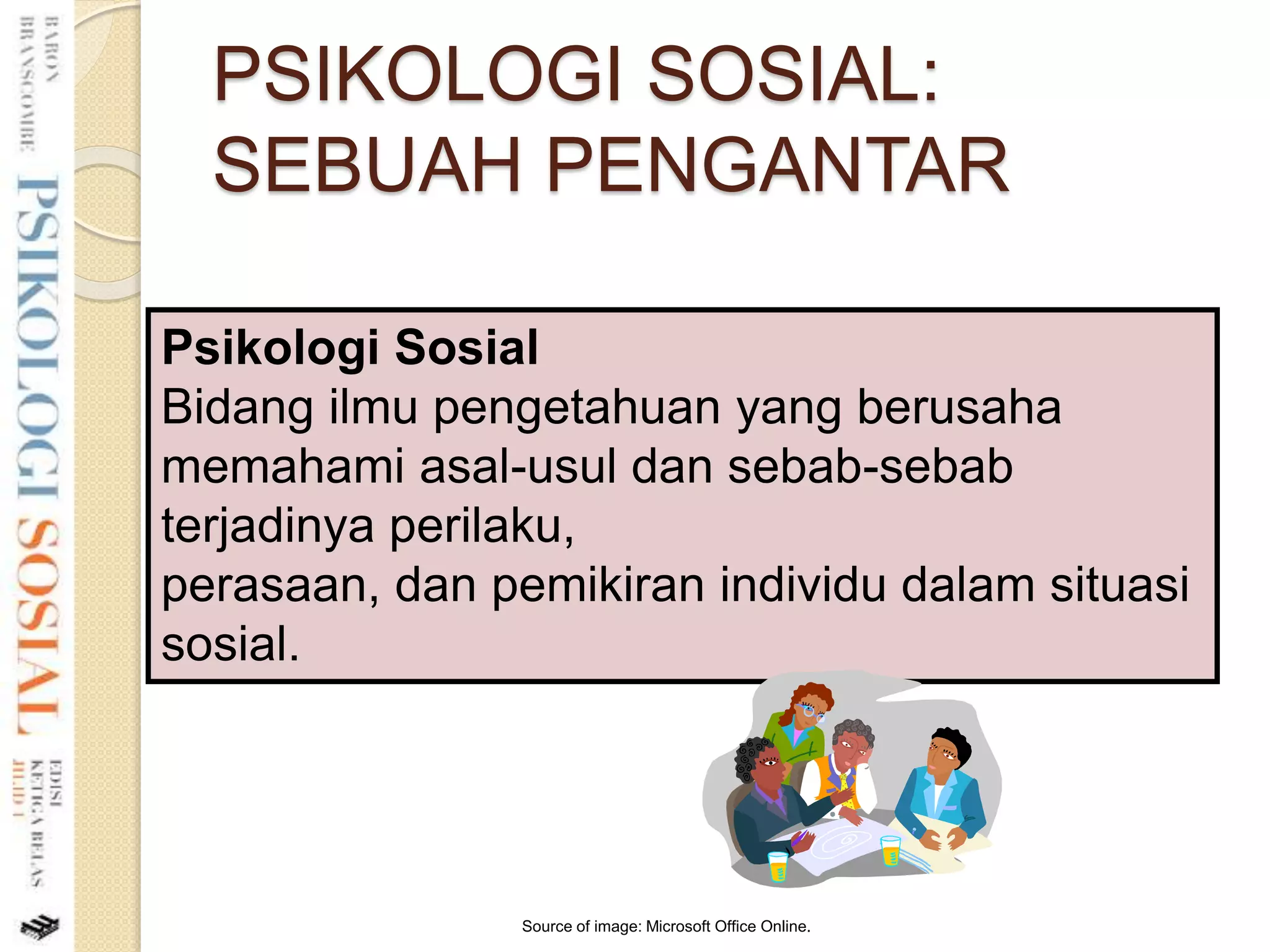 pengantar psikologi sosial | PPT