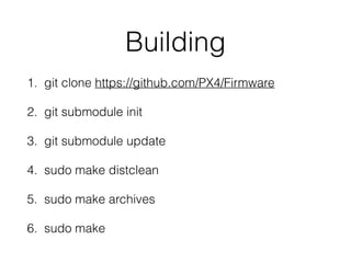 PX4 Seminar 01 | PDF