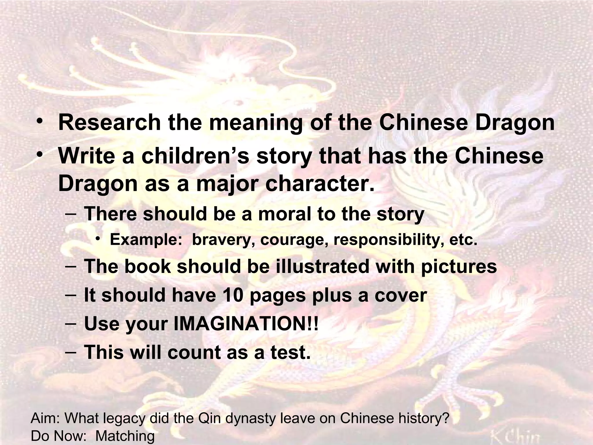 01 qin dynasty | PPT | Genealogy and Ancestry | Hobbies & Interests