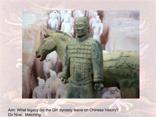01 qin dynasty | PPT | Genealogy and Ancestry | Hobbies & Interests