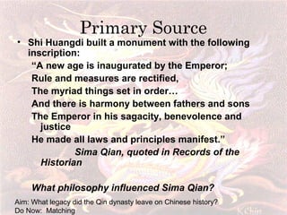 01 qin dynasty | PPT