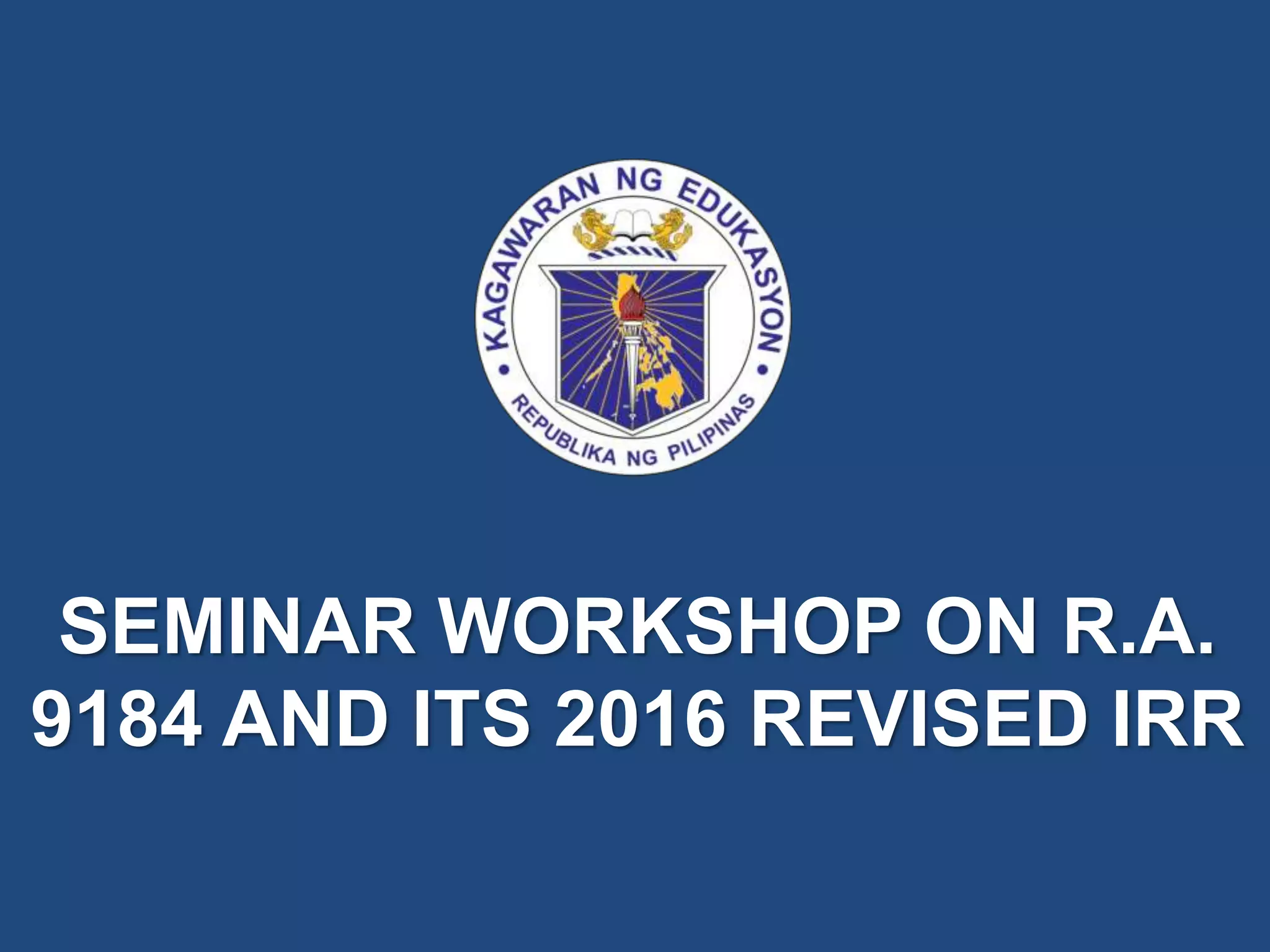 01 RA9184 SEMINAR.pptx