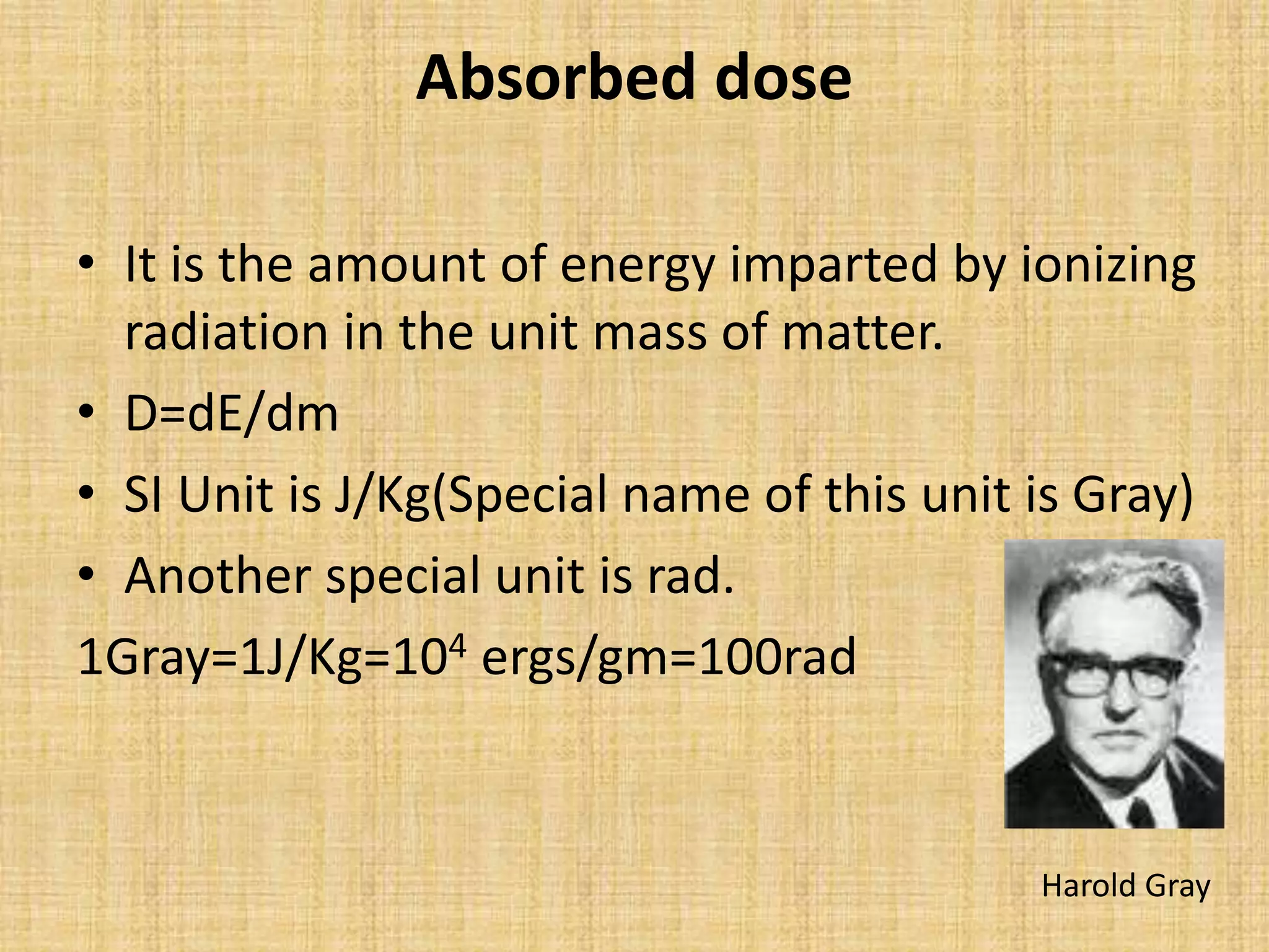 01 radiation and its units | PPTX