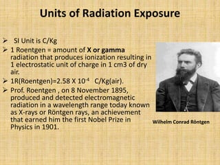 01 radiation and its units | PPTX
