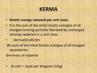 01 radiation and its units | PPTX