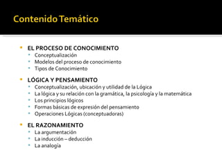 Razonamiento lógico | PPT