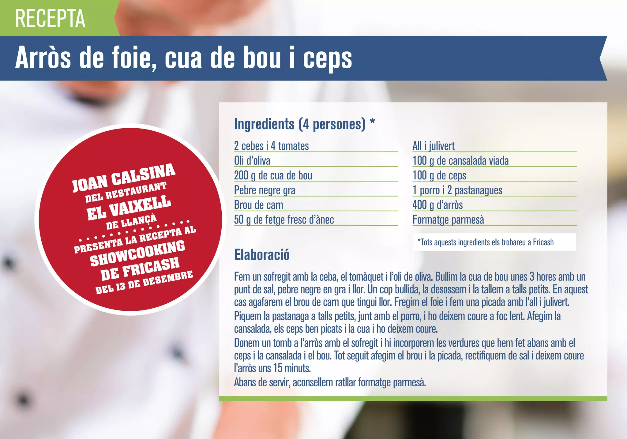 Arròs de foie, cua de bou i ceps | PDF