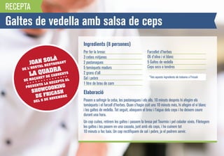 Galtes de vedella amb salsa de ceps | PDF