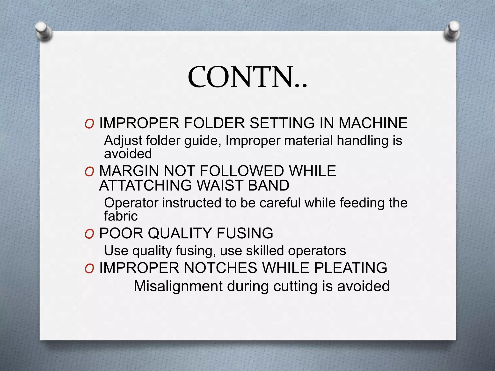 01 reduce reuse and rejection of orders of apparel industry. | PPTX
