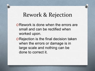 01 reduce reuse and rejection of orders of apparel industry. | PPTX
