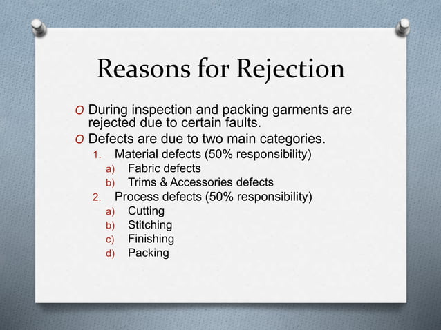 01 reduce reuse and rejection of orders of apparel industry. | PPTX