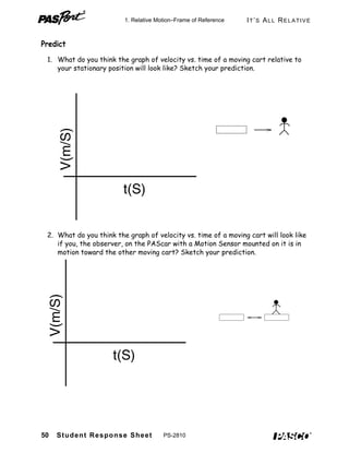 01 relative motion frames of reference | PDF