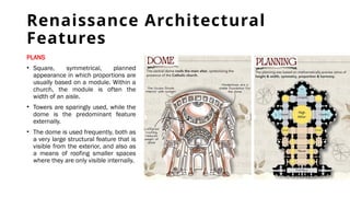 RENAISSANCE ARCHITECTURE-1 : INTRODUCTION | PPTX