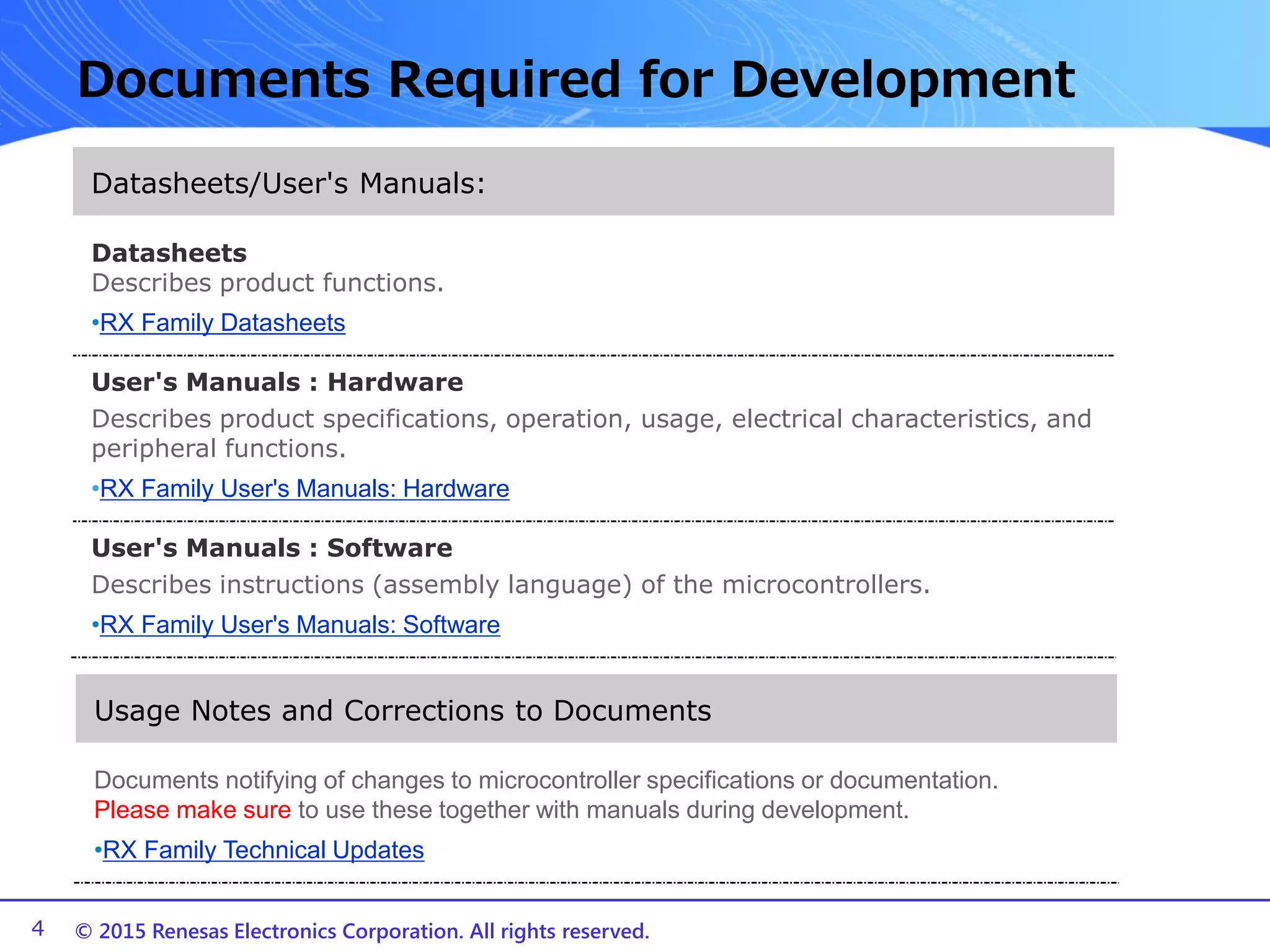 01 renesas MCU 開發環境 | PDF