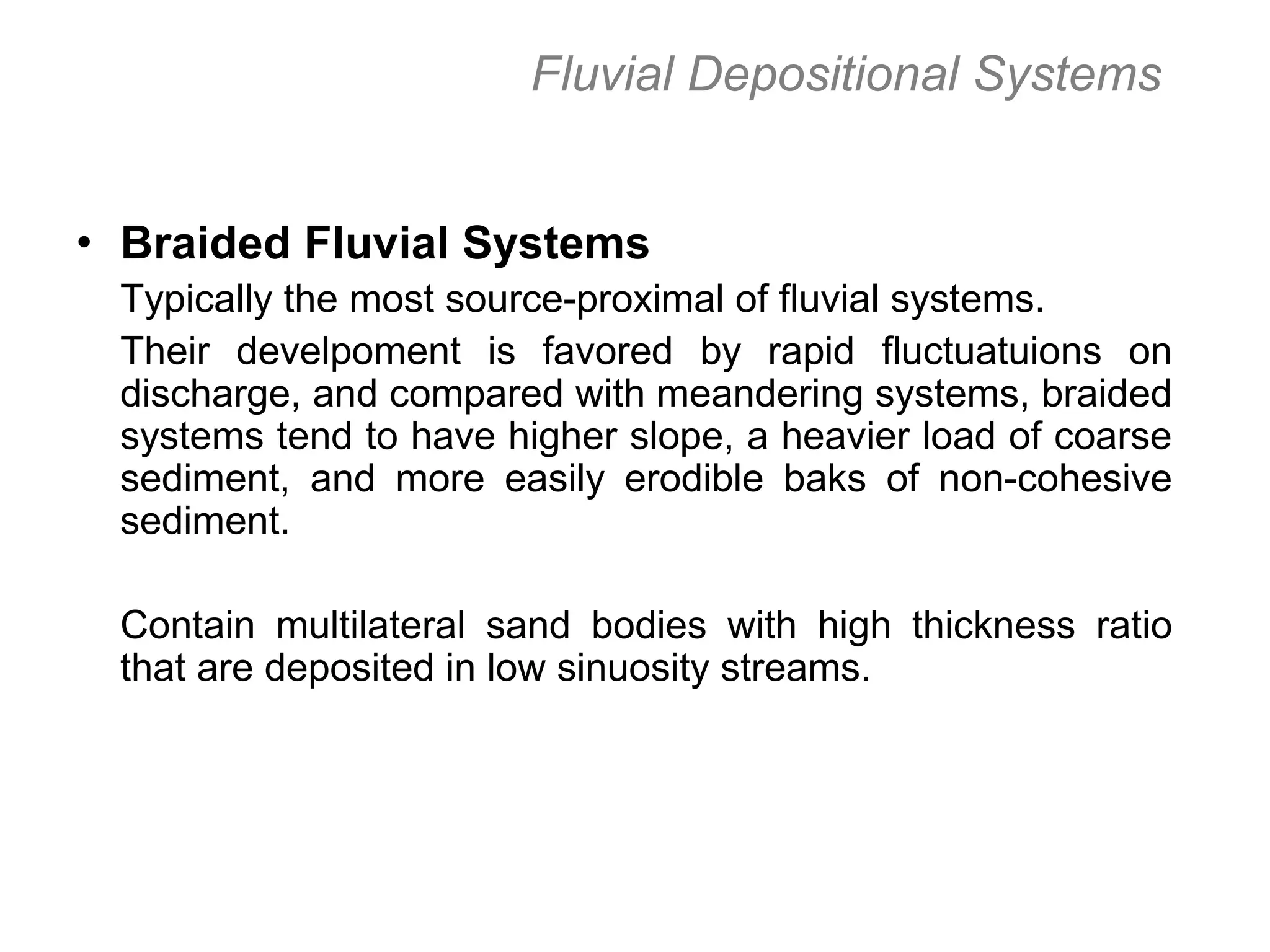 reservoir system and depositional env | PPT