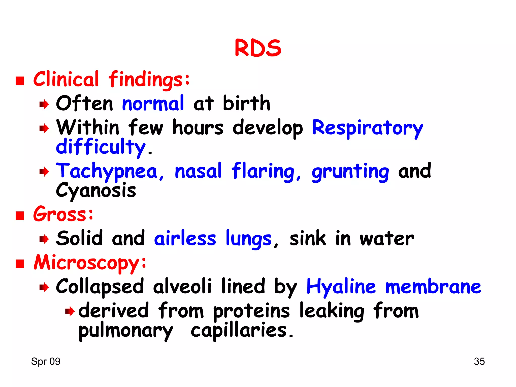 01 respiratory RDS | PPT