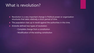 Revolutions | PPT