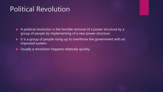 Revolutions | PPTX