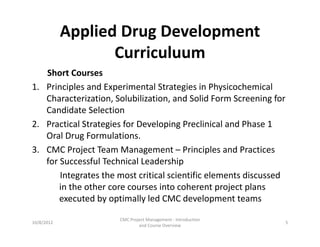 CMC Project Management | PDF