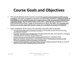 CMC Project Management | PDF