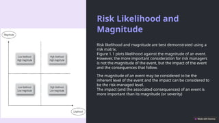 Introduction to Risk Management: Risk Definition | PPTX