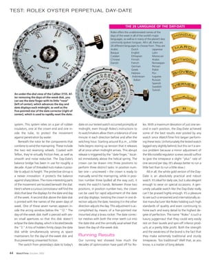 01 Rolex Science: Test Rolex Oyster Perpetual Day-date | PDF