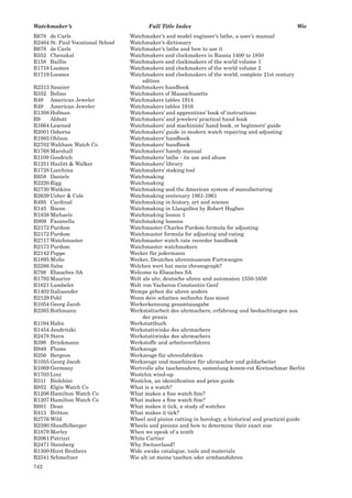 01 Rolex Science: Understanding Mechanical Watches | PDF