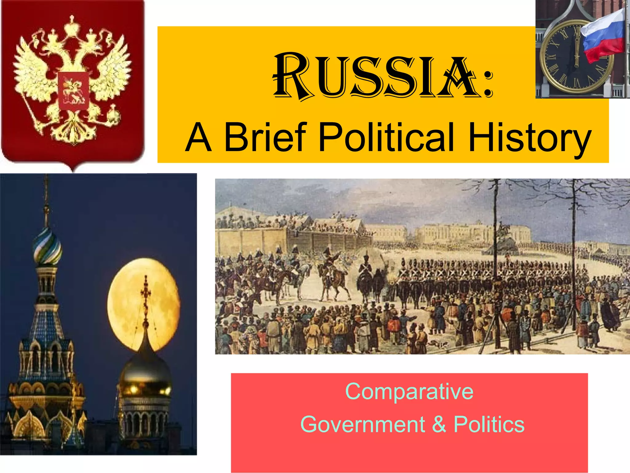 Russian origins, history, through Stalin | PPT