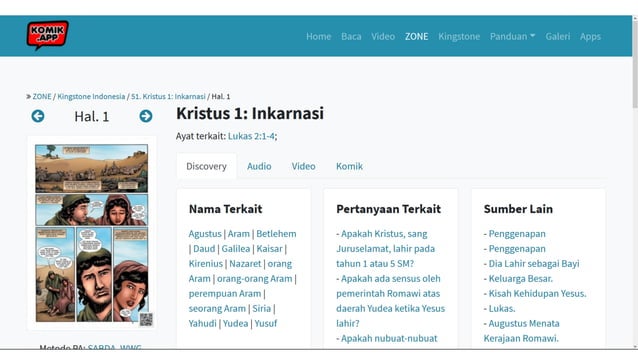 Proyek SABDA Komik | PDF