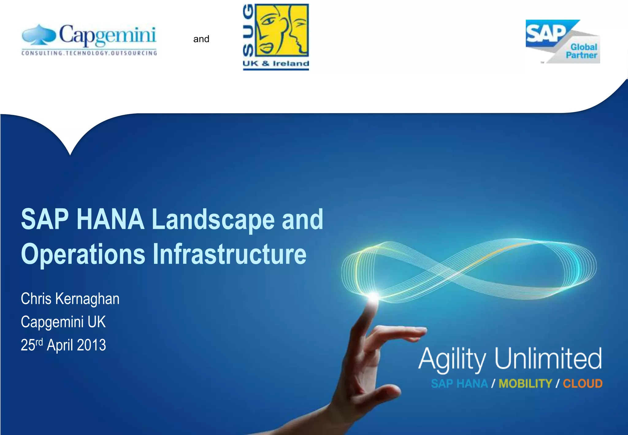 01 sap hana landscape and operations infrastructure v2 0 | PPT