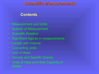01scientific measurement | PPT