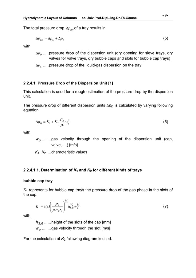 01 script hydrodynamic layout | PDF | Chemistry | Science
