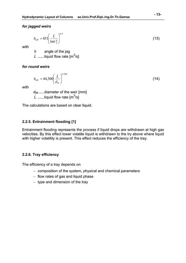 01 script hydrodynamic layout | PDF | Chemistry | Science