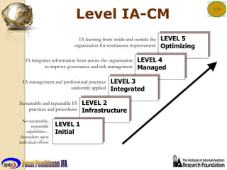 01 self assessment model iacm | PPTX