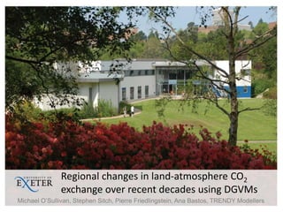 Regional changes in land-atmosphere CO2 exchange over recent decades ...