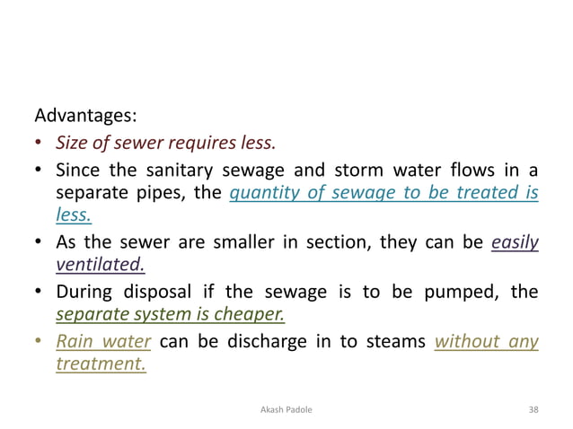 01 Sewage Generation, Collection and Conveyance | PDF | Environmental ...