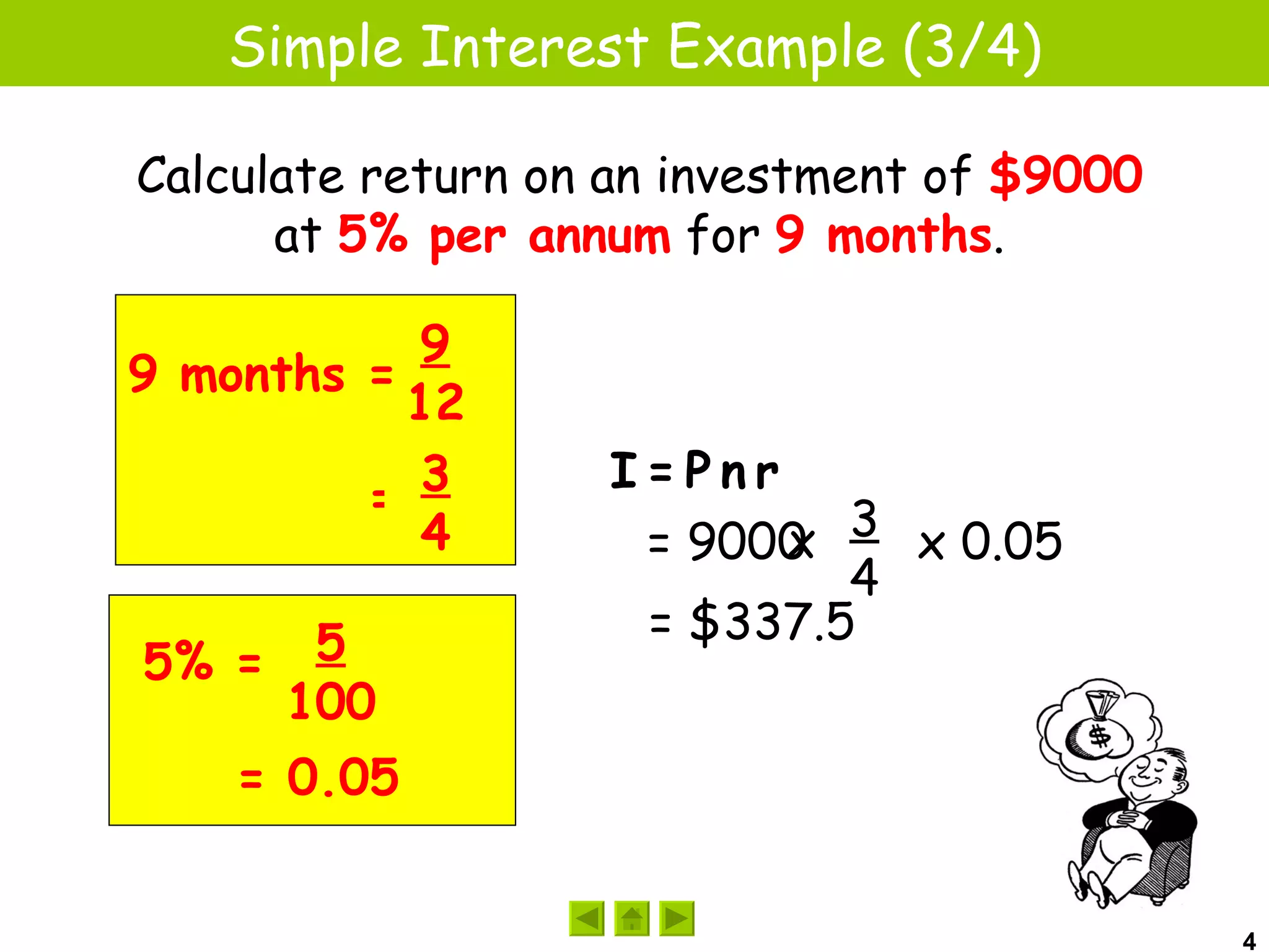 simple interest | PPT