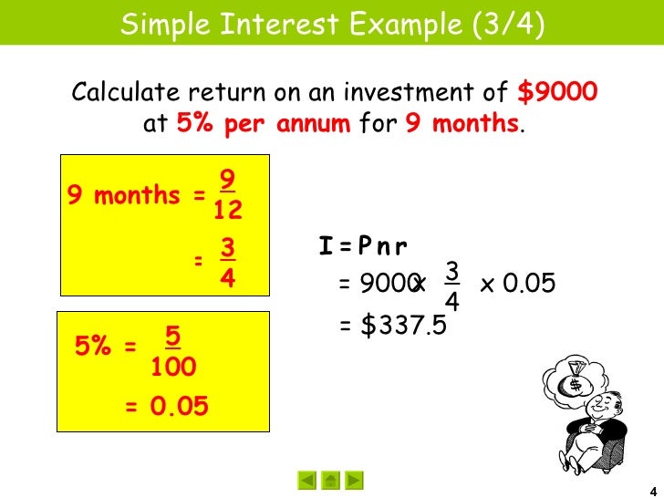 Simple Interest Simple Interest
