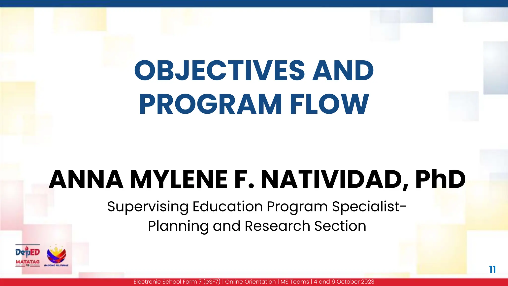 01 Slides - Div. Transition Data and eSF7 Orientation.pptx