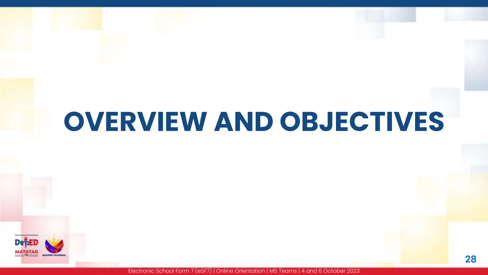 01 Slides - Div. Transition Data and eSF7 Orientation.pptx