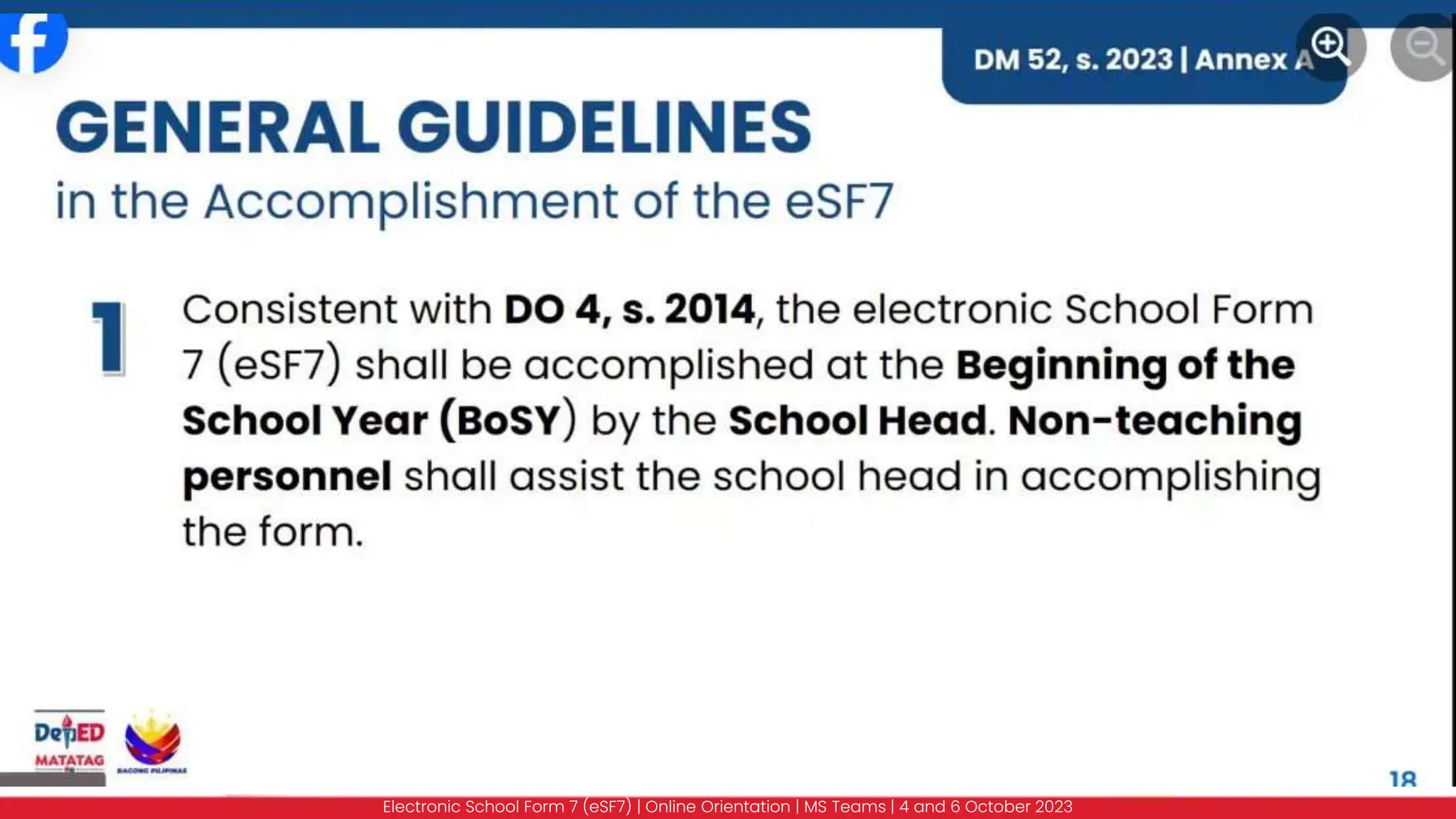 01 Slides - Div. Transition Data and eSF7 Orientation.pptx