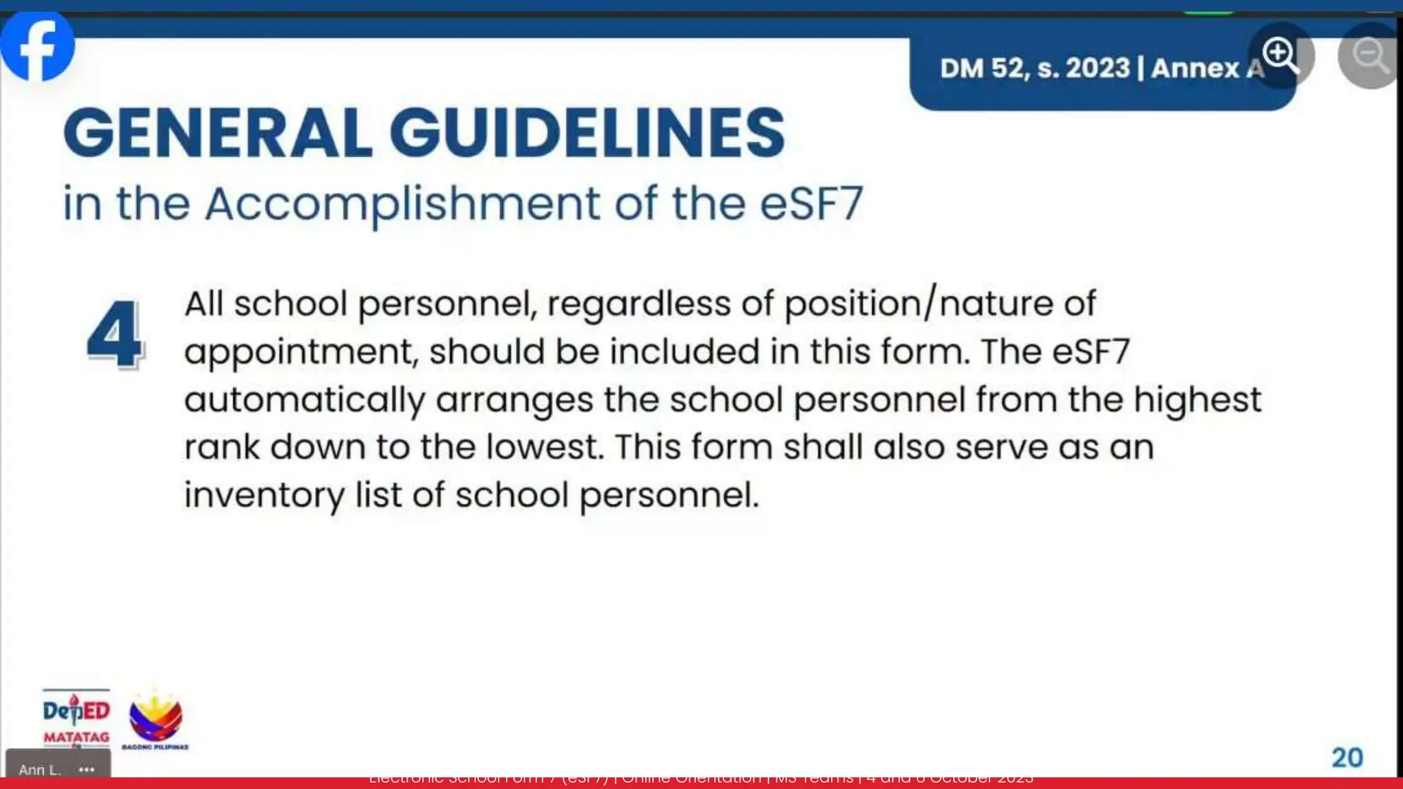 01 Slides - Div. Transition Data and eSF7 Orientation.pptx