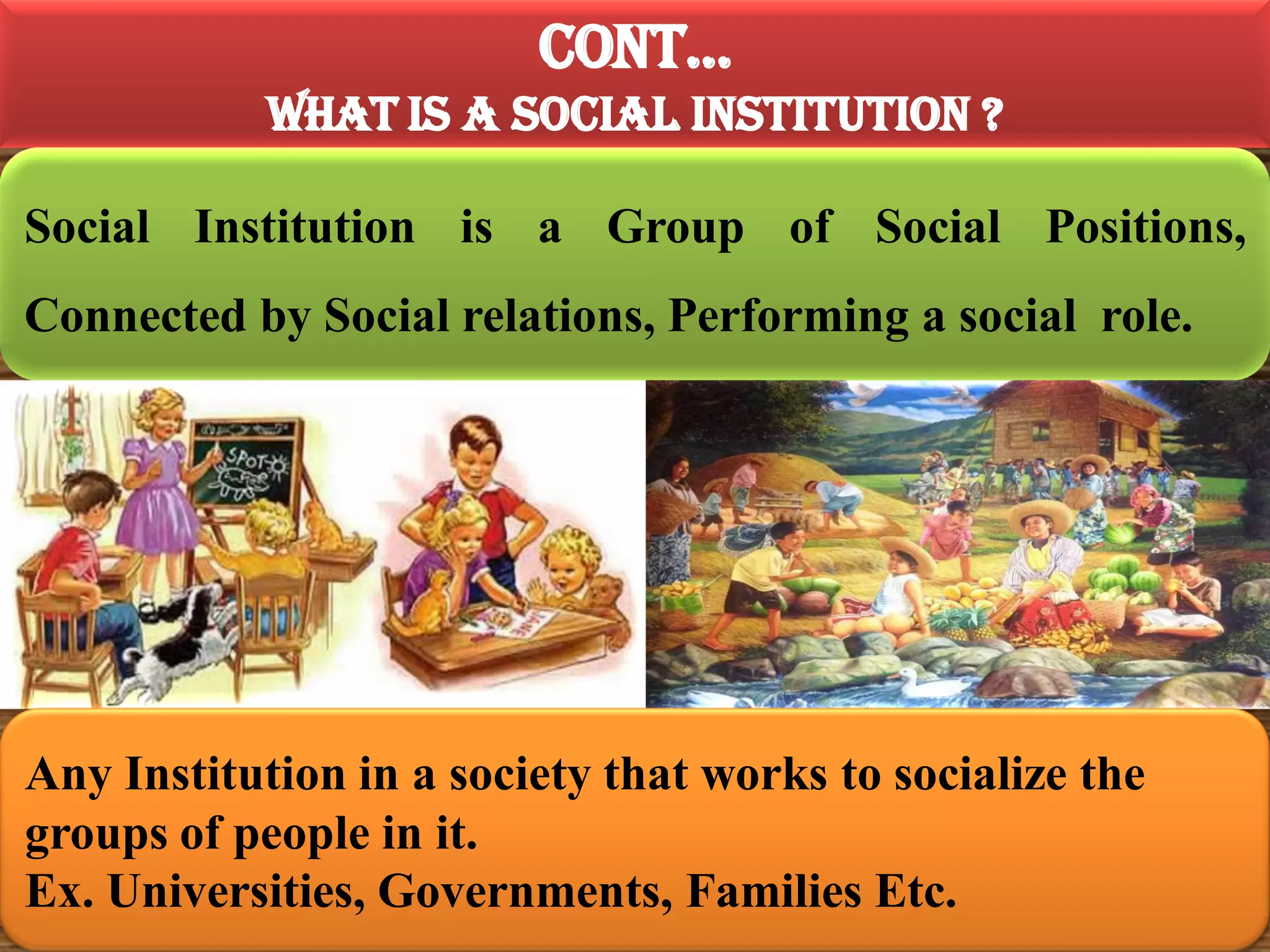 Social Institutions and Education | PDF