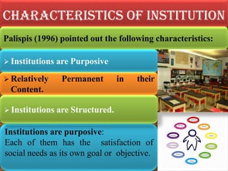 Social Institutions and Education | PDF