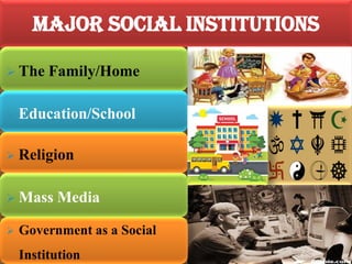 Social Institutions and Education | PDF