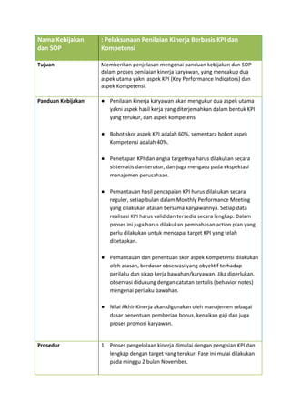 01 SOP dan Kebijakan SDM.docx